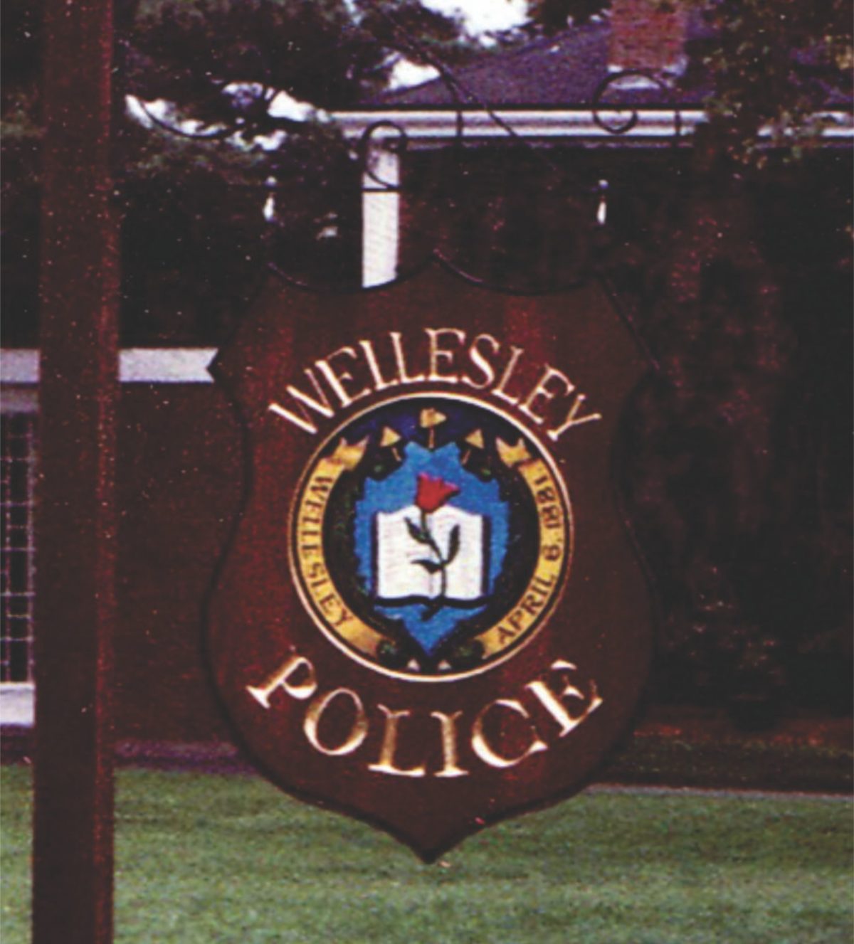 Wellesley Police - Mystic Carved Signs | Hand Carved Signs Near Me ...